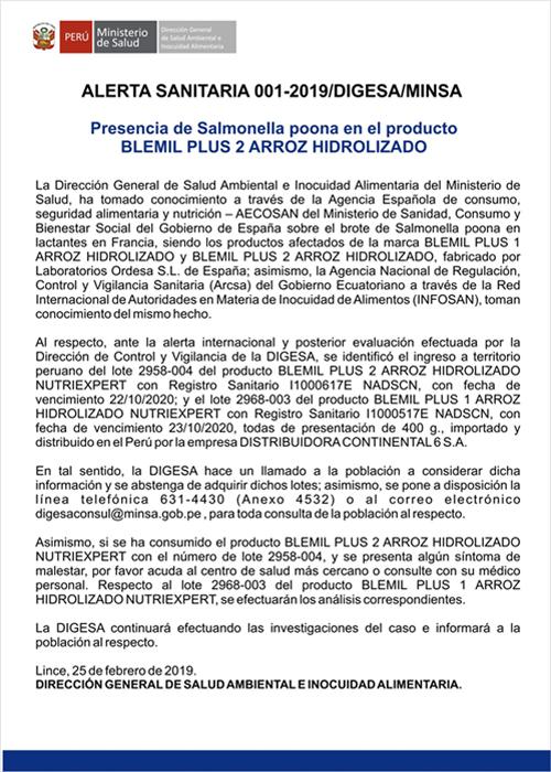 Inicio | Dirección General de Salud Ambiental